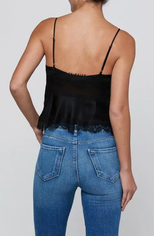 L'Agence Elka Lace Trim Camisole