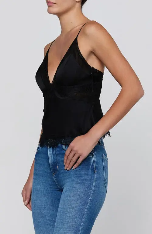 L'Agence Elka Lace Trim Camisole