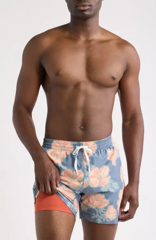 CHUBBIES The Great Grand Poppy 5.5-inch Swim Trunks - Navy