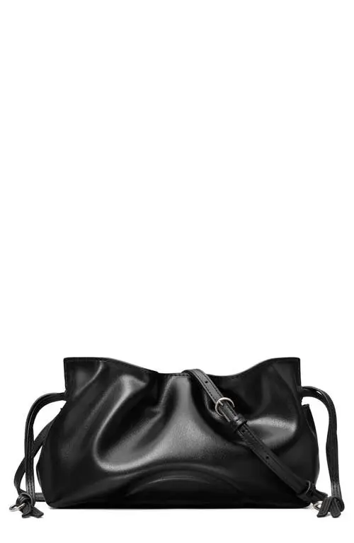 Tory Burch Ella Drawstring Pouch - Black