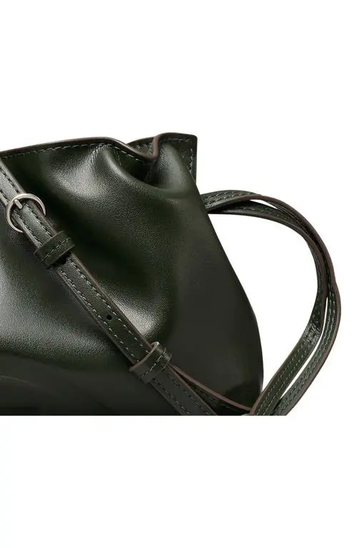 Tory Burch Ella Faux Leather Drawstring Pouch