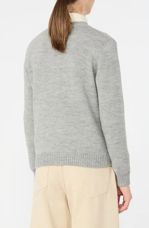 Max Mara Sheep And Wolf Intarsia Crewneck Sweater