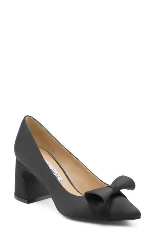 CHARLES DAVID Antonia Pointed Toe Pump With Bow Detailing