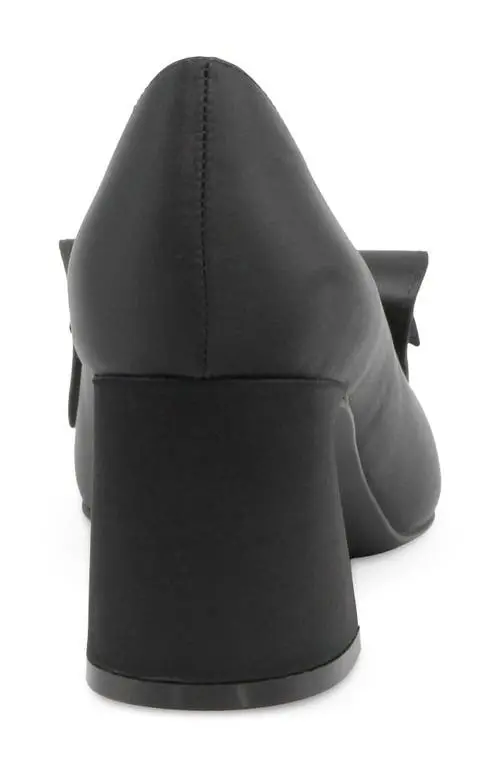 CHARLES DAVID Antonia Pointed Toe Pump With Bow Detailing