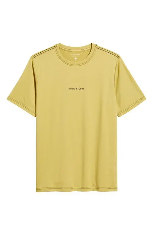SANTO STUDIO Tempo Wordmark Tech Graphic T-shirt