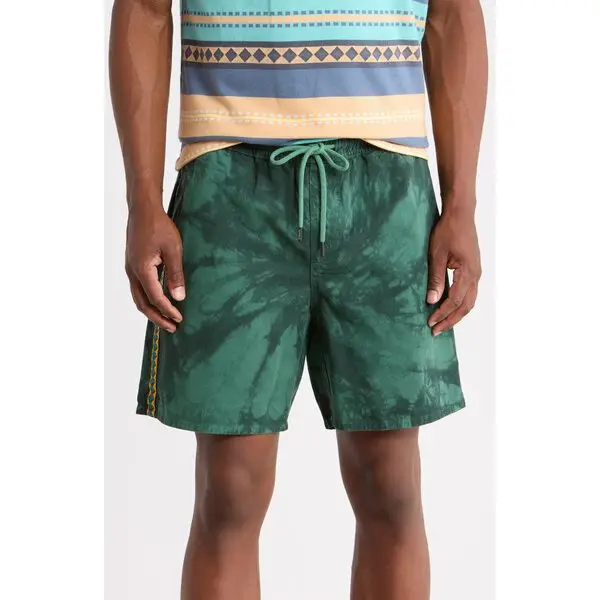 GOTCHA Cortez Print Drawstring Shorts