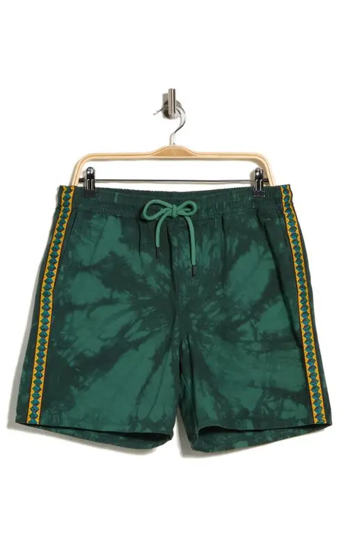 GOTCHA Cortez Print Drawstring Shorts