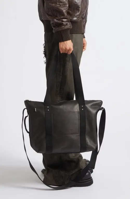 Rick Owens Trolley Leather Tote