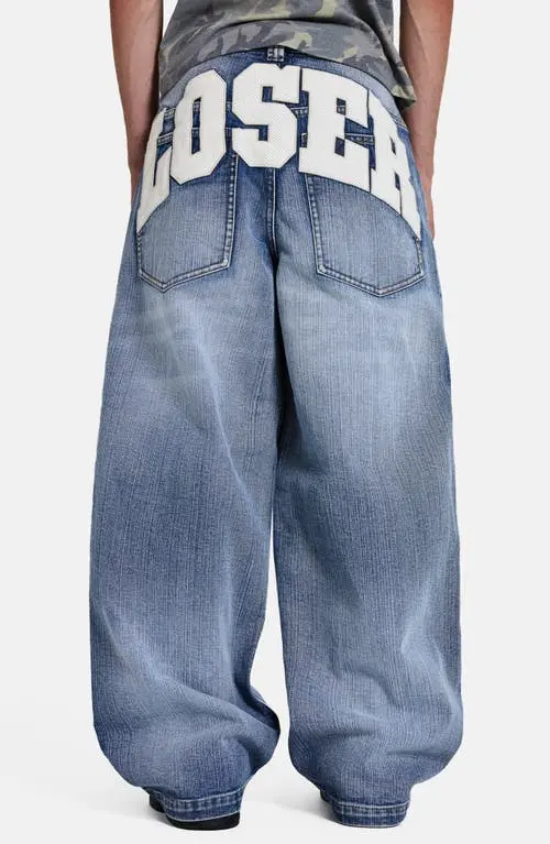 JADED LONDON Airtex Appliqué Colossus Jeans