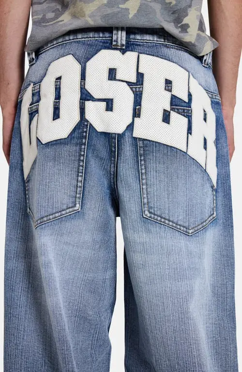 JADED LONDON Airtex Appliqué Colossus Jeans