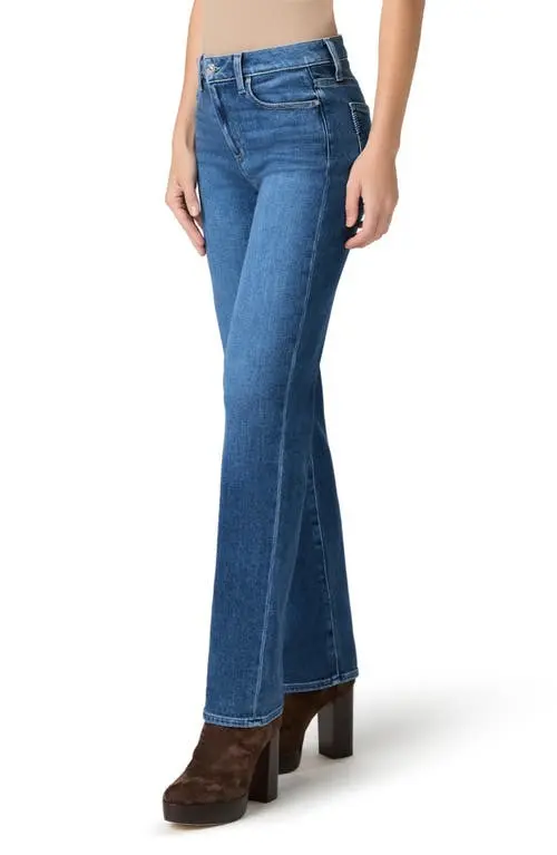Paige Mason Mid Rise Ankle Straight Leg Jeans