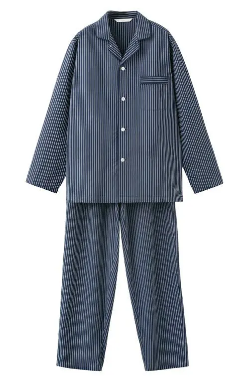 Mango Stripe Cotton Pajamas