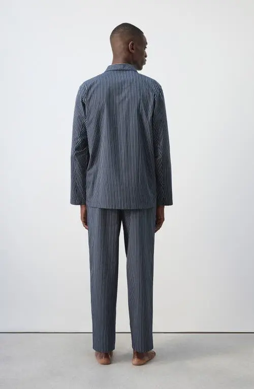 Mango Stripe Cotton Pajamas
