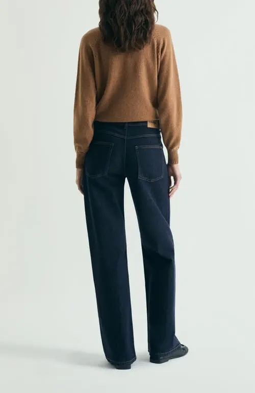 SCALPERS Japan Denim Mid-rise Wide Leg Jeans With Drawstring Waist