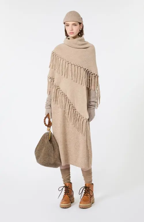 Max Mara Long Sleeve Knit Dress