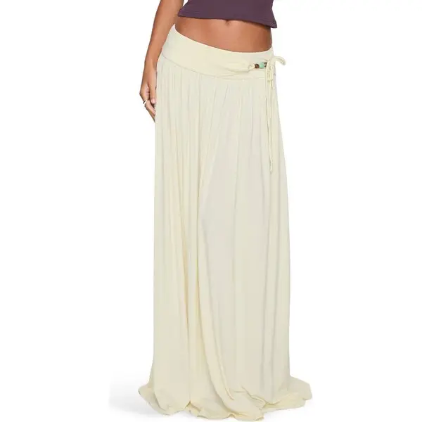 Princess Polly Velvet Storm Maxi Skirt