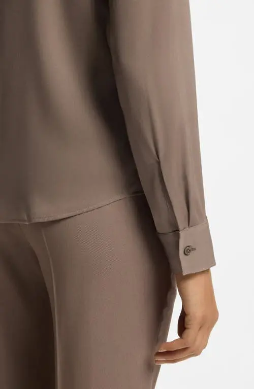 BOSS Banorah Stretch Silk Top