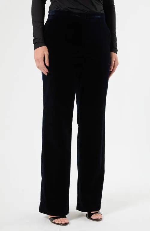 Marina Rinaldi Mitico Stretch Velvet Trousers