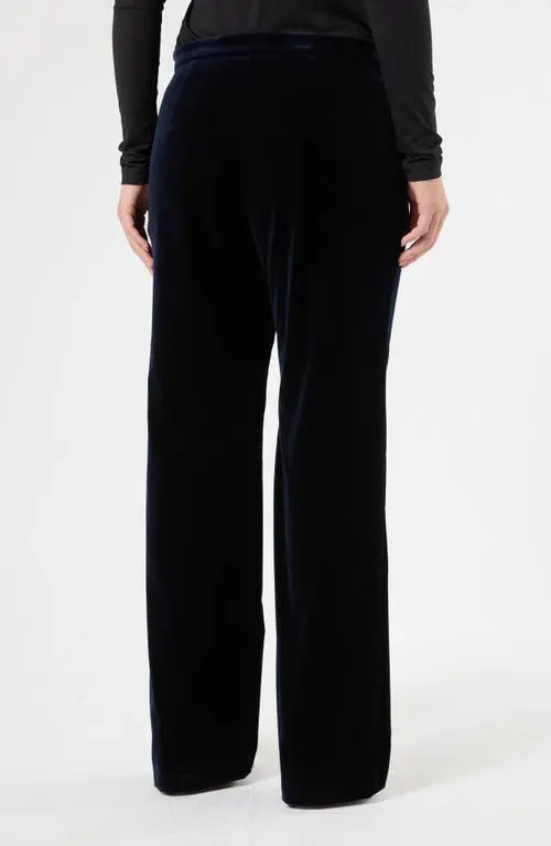 Marina Rinaldi Mitico Stretch Velvet Trousers