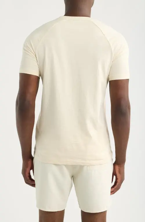 BOSS Slim Fit Solid Cotton T-shirt - Open White