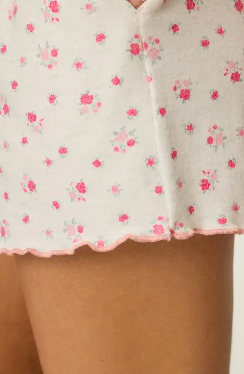 PJ Salvage Romantic Rose Sleep Shorts