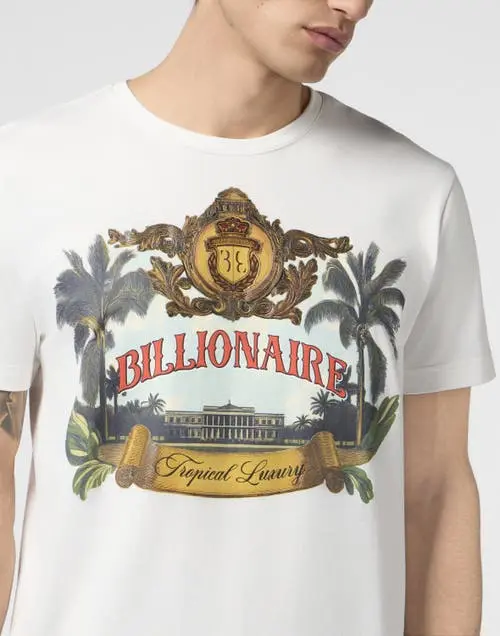 BILLIONAIRE Round-neck T-shirt Casablanca