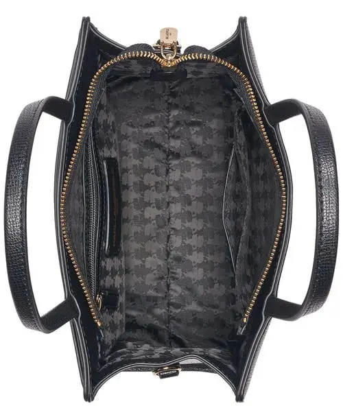 Karl Lagerfeld Paris Maybelle Satchel - Black/gold