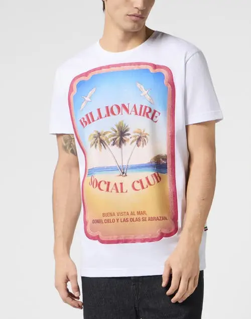 BILLIONAIRE Round-neck T-shirt Social Club