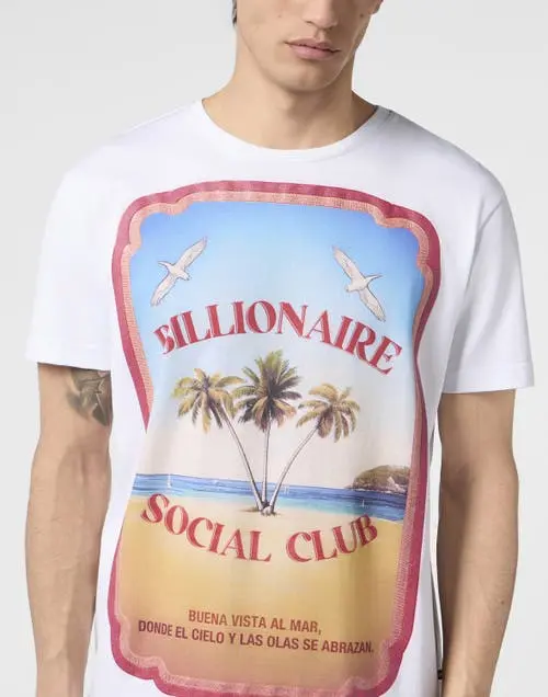 BILLIONAIRE Round-neck T-shirt Social Club