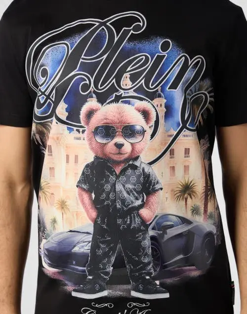 Philipp Plein Round Neck T-shirt Teddy