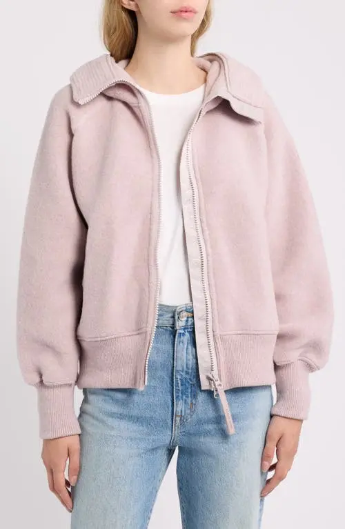Canada Goose Kind Fleece Bomber Jacket - Lucent Rose