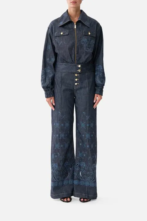 Camilla Embroidered Bomber Jacket