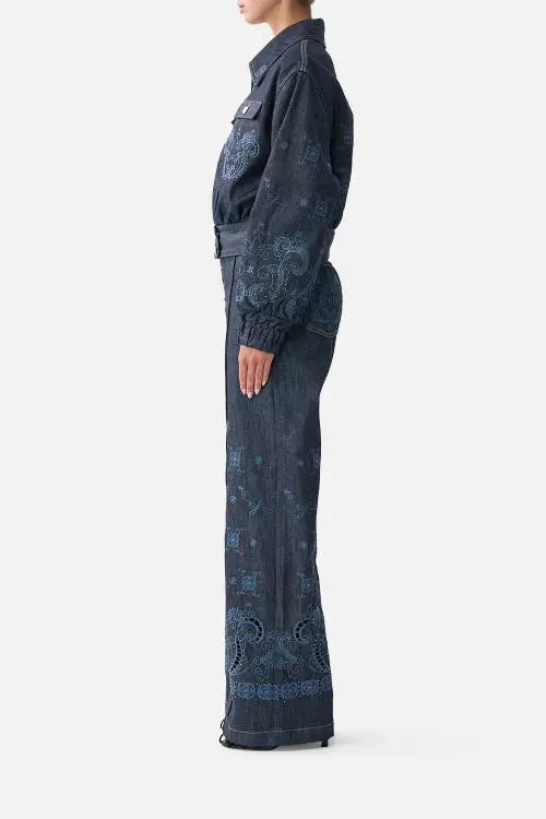 Camilla Embroidered Bomber Jacket