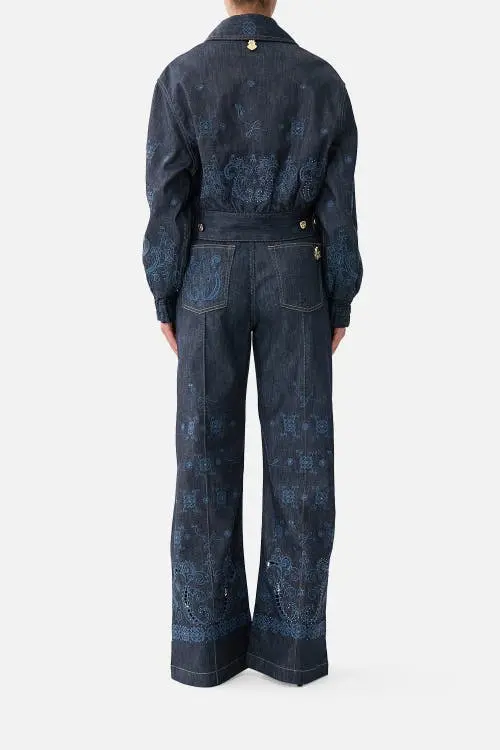 Camilla Embroidered Bomber Jacket