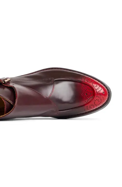 THE OFFICE OF US Ms. Georgie Leather Monk Strap Bootie