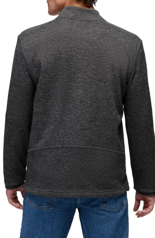 Prana Two Harbors Full Zip Textured Jacket - Shadow Heather