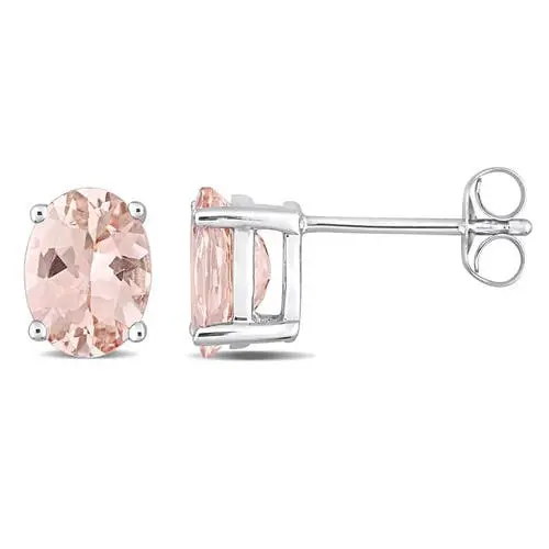 JULIANNA B. Oval Solitaire Stud Earrings 14k