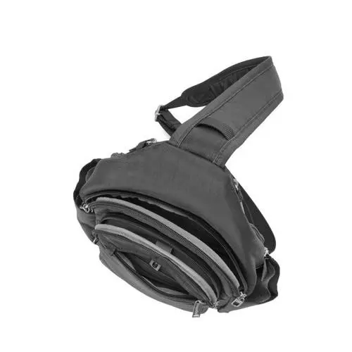 BAGGALLINI Classic Anti-theft Large Daytripper Sling - Charcoal