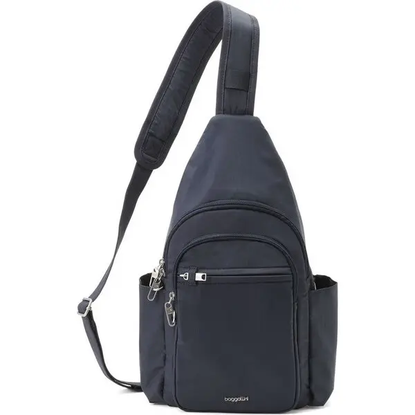 BAGGALLINI Classic Anti-theft Large Daytripper Sling - French Navy