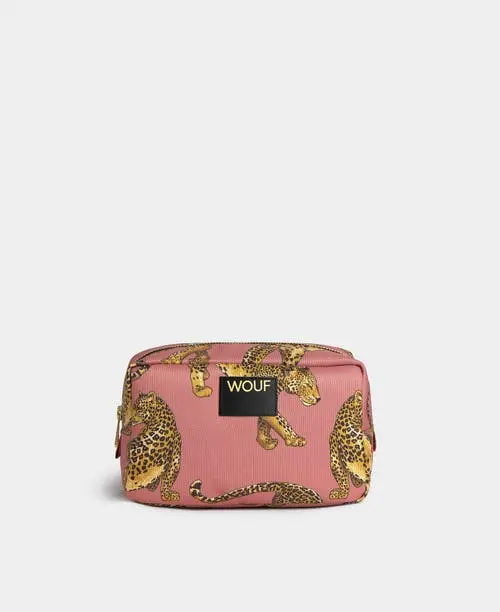 WOUF Leopard Toiletry Bag