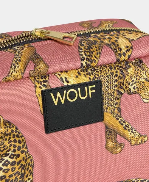 WOUF Leopard Toiletry Bag