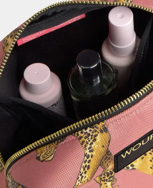 WOUF Leopard Toiletry Bag