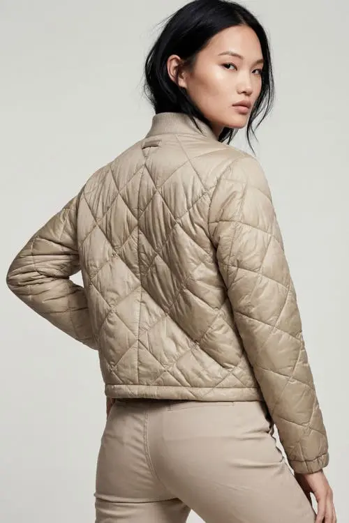 Anatomie Kyoto Quilted Bomber Jacket