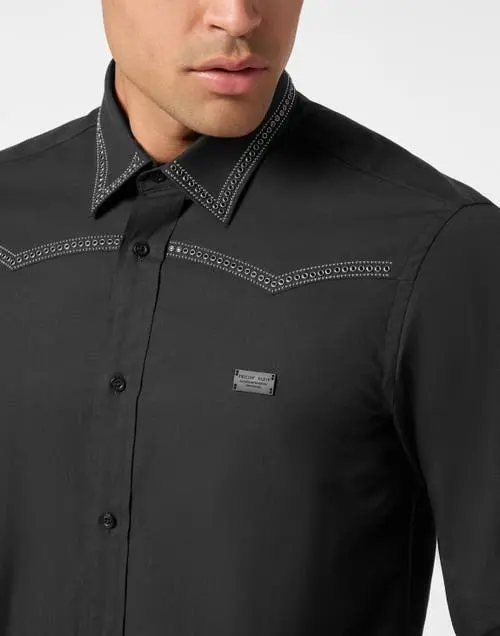 Philipp Plein Shirt Sugar Daddy Cut Ls Sugar Daddy
