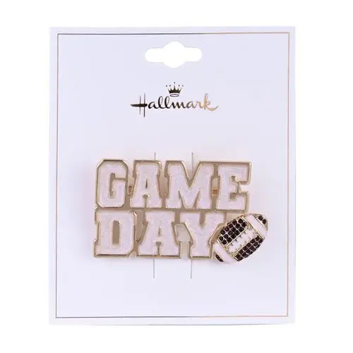 HALLMARK Game Day Glitter And Stone Pin