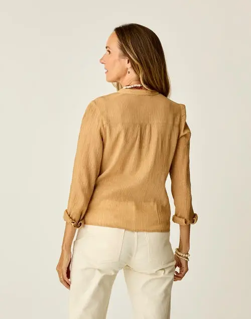Carve Designs Tatum Gauze Top