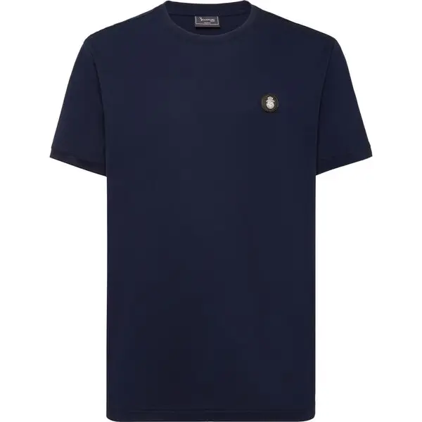 BILLIONAIRE T-shirt Round Neck Ss - Navy