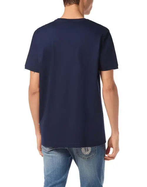 BILLIONAIRE T-shirt Round Neck Ss - Navy