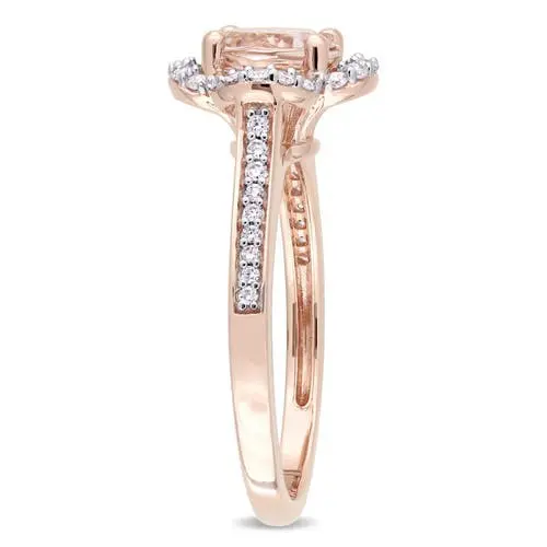 JULIANNA B. 14k Rose Gold Diamond And Ring