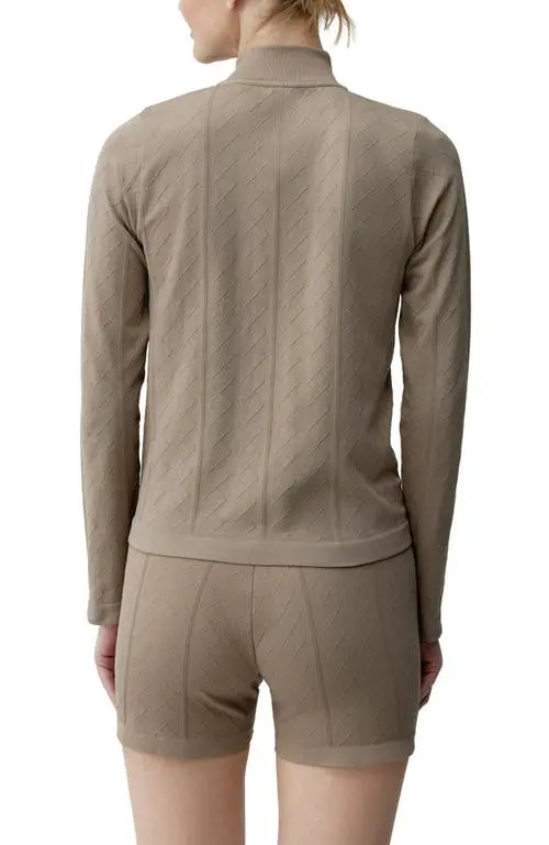 BORN LIVING YOGA Seamless Zip-up Jacket